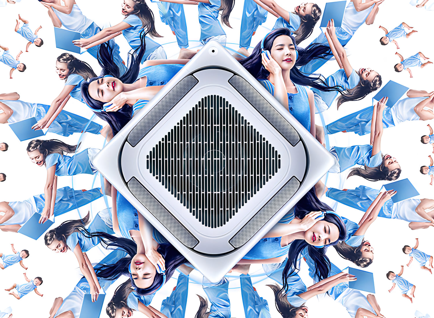 Midea Super Slim Ceiling Cassette – Midea Pakistan | Official Online Store